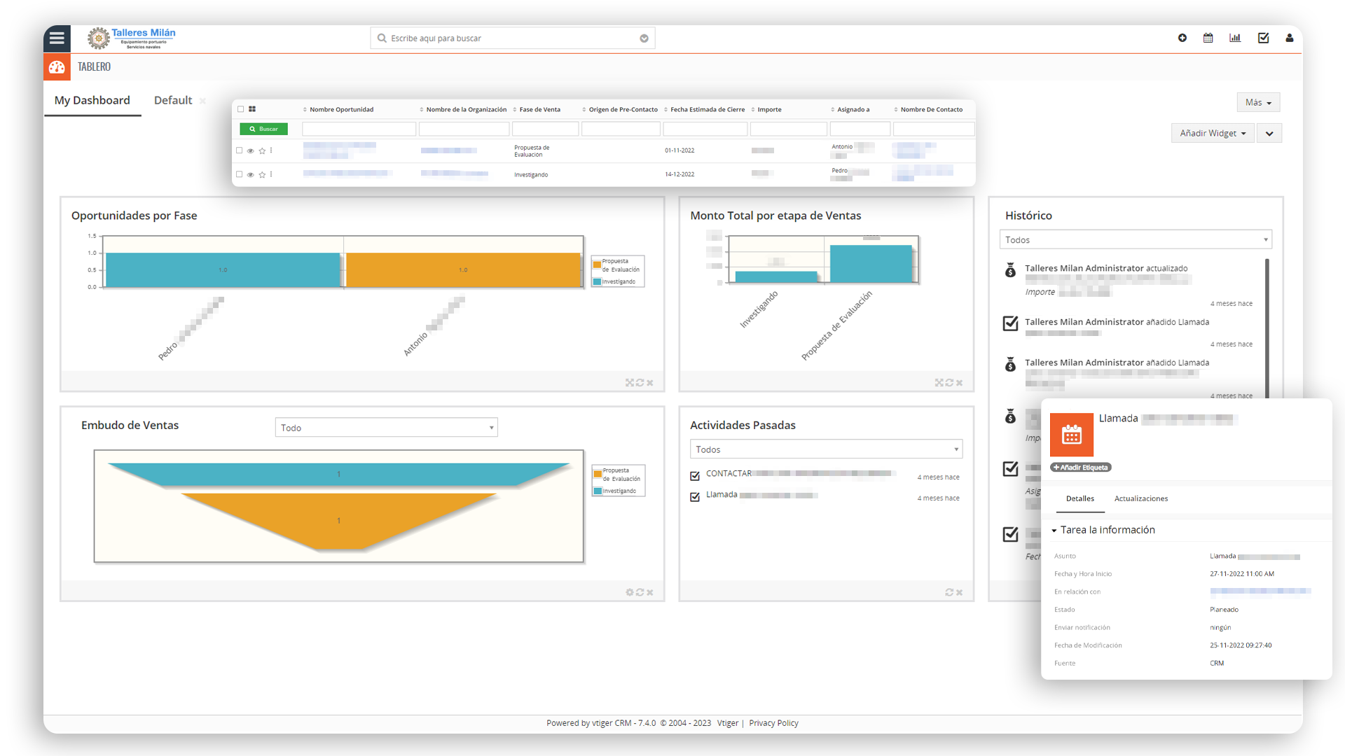Milán Port Equipment • Karma Agencia